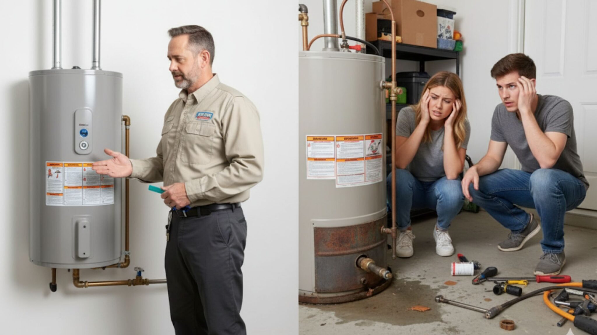 DIY vs Professional Water Heater Replacement