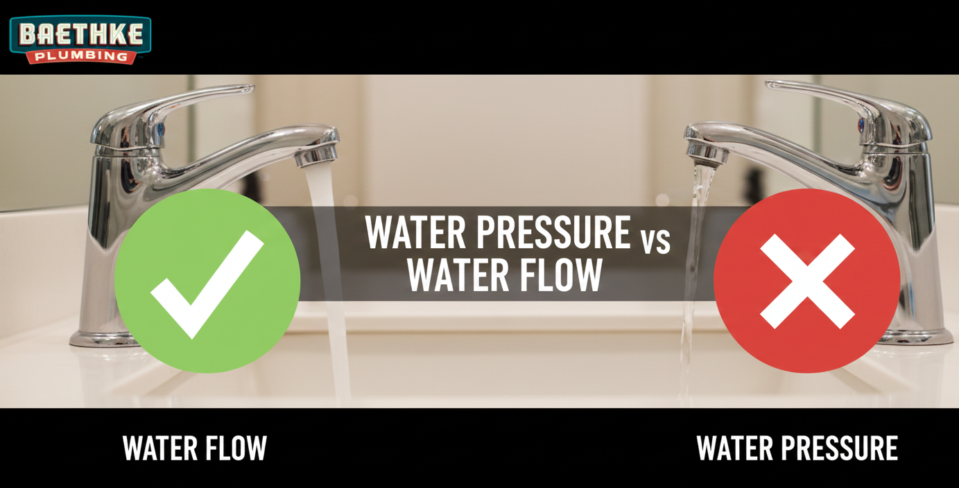 Water Pressure vs Water Flow: Why They’re Not the Same
